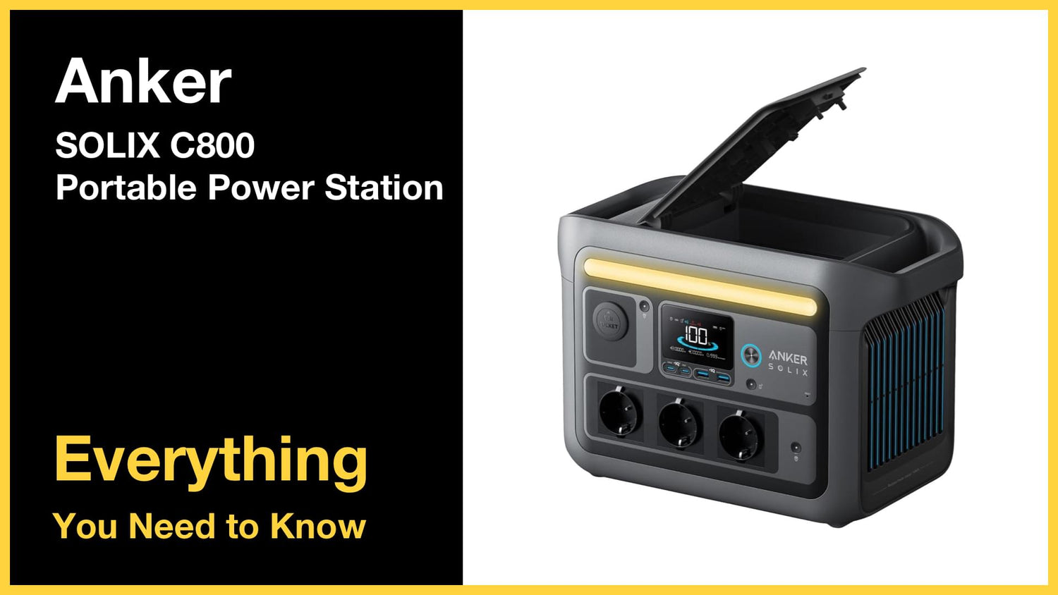 Anker SOLIX C800 Portable Power Station - Everything You Need to Know ...