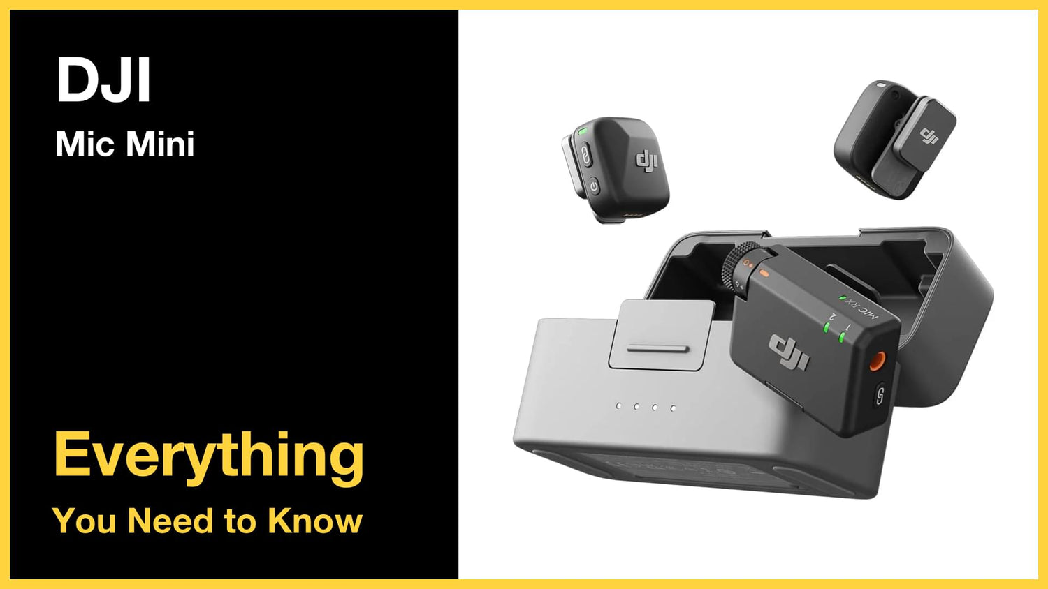 DJI Mic Mini: todo lo que necesitas saber en 2025 – BIKMAN TECH