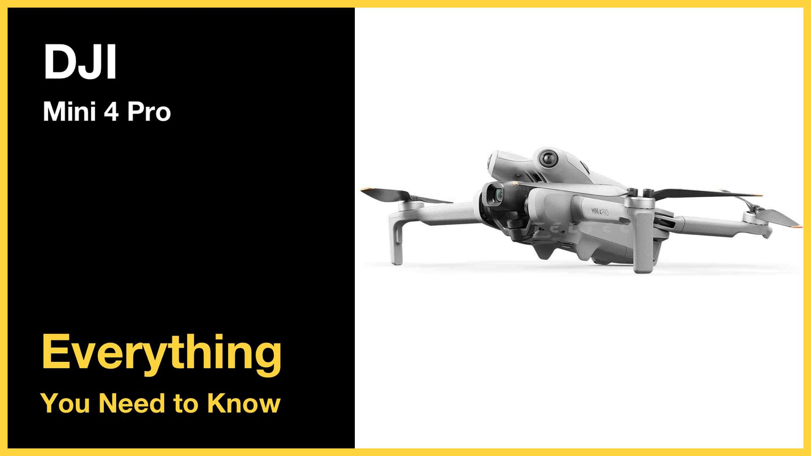 DJI Mini 4 Pro - Everything You Need to Know – BIKMAN TECH