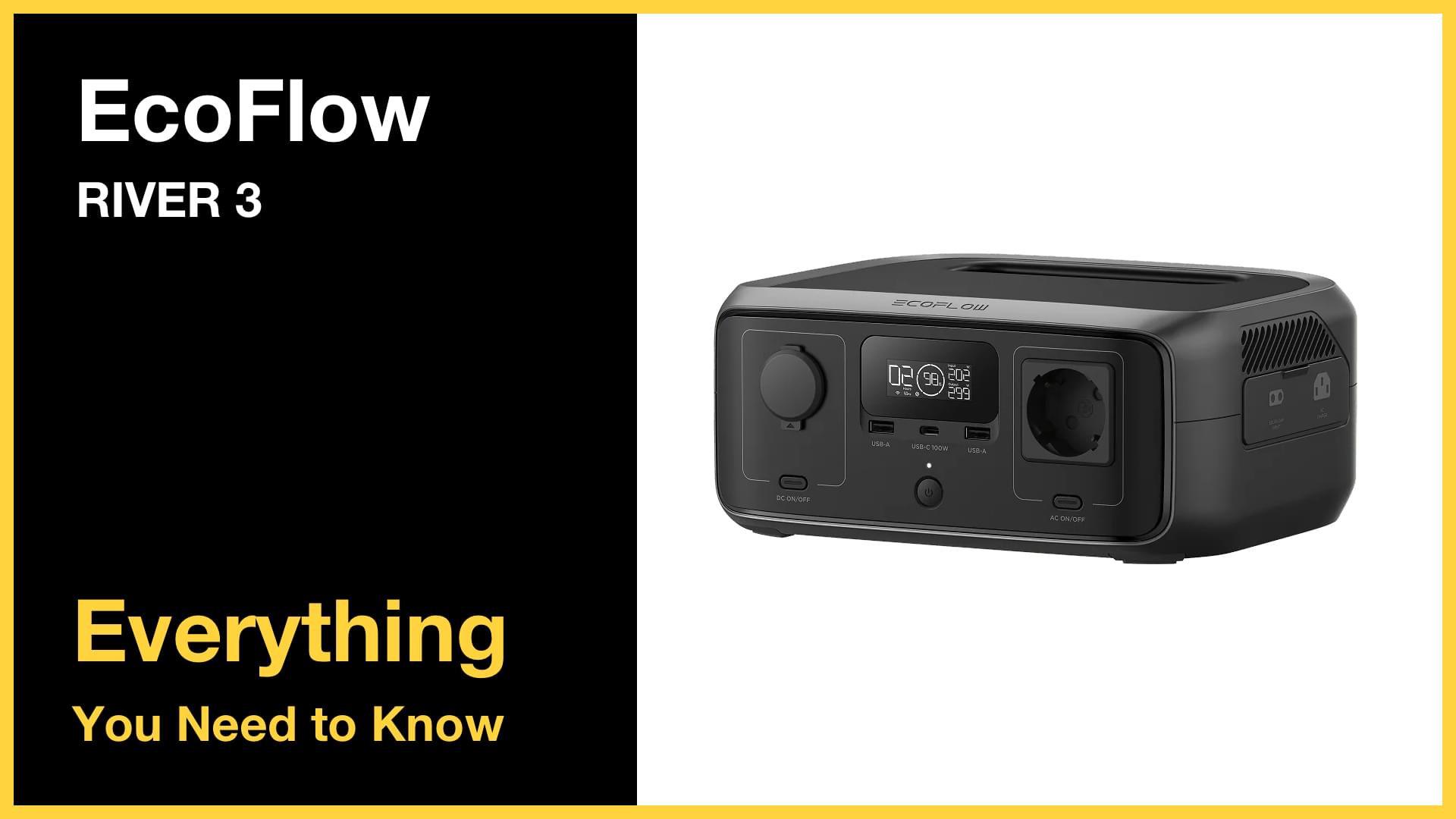 EcoFlow RIVER 3 - Everything You Need to Know – BIKMAN TECH