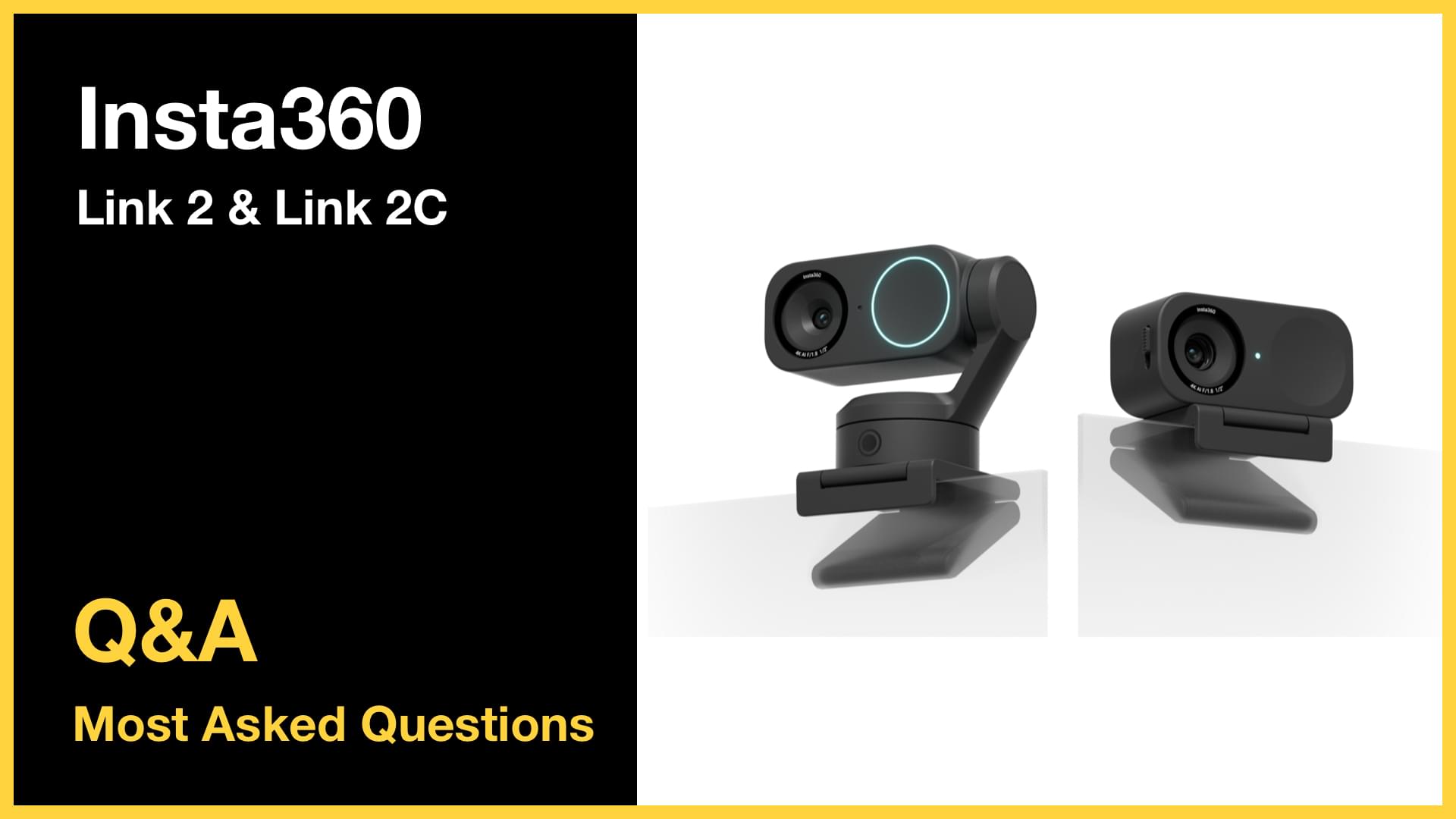 Insta360 Link 2 and 2C - Top 10 Questions and Answers in 2025 – BIKMAN TECH
