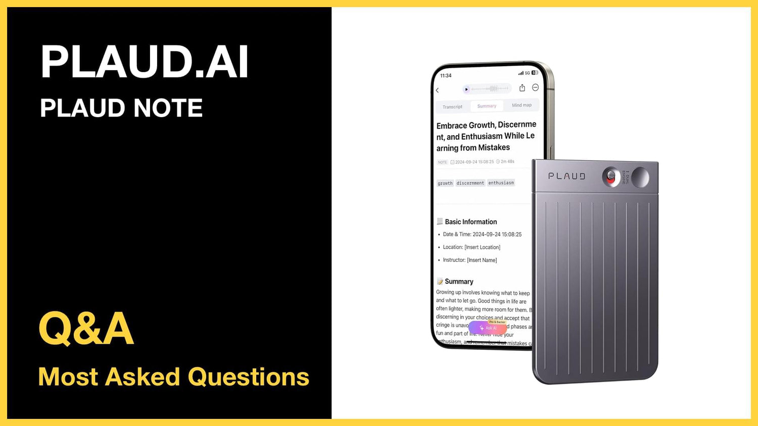 PLAUD Note - Top 10 Questions and Answers in 2025 – BIKMAN TECH