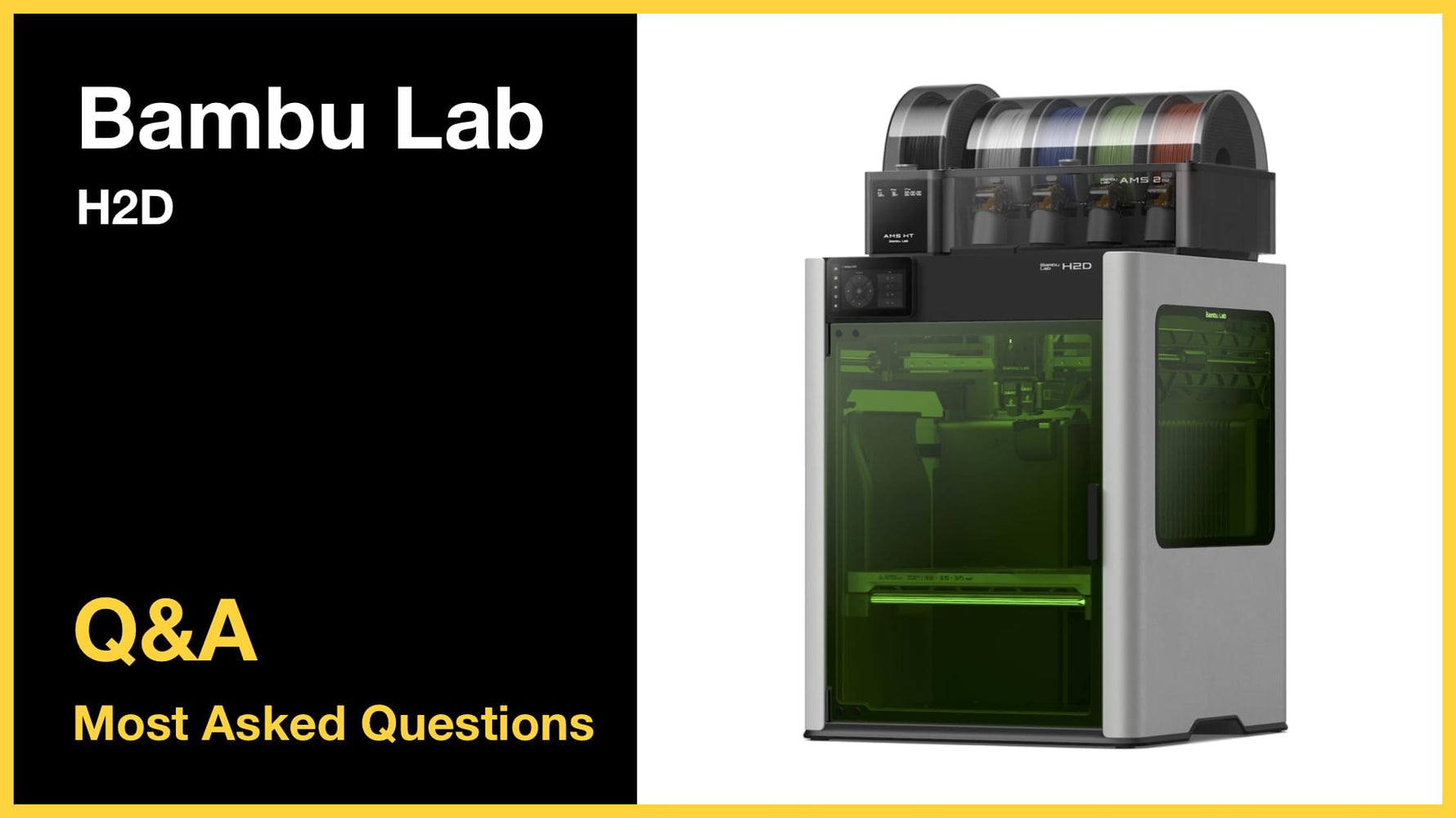 Bambu Lab H2D: Top 10 Preguntas y Respuestas para 2025 – BIKMAN TECH