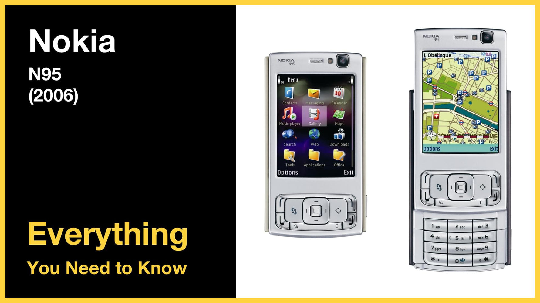 Nokia N95 (2006) - Everything You Need to Know – BIKMAN TECH