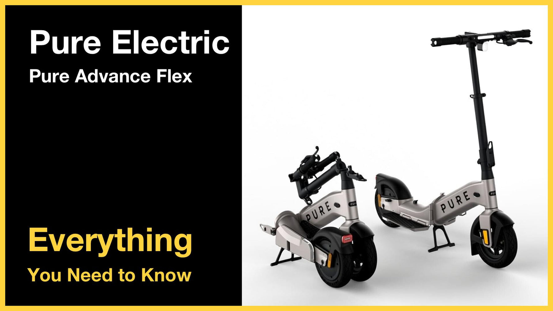 Pure Electric Pure Advance Flex - Everything You Need to Know – BIKMAN TECH