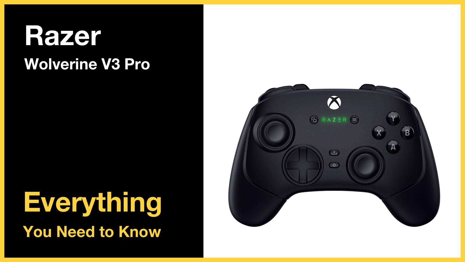 Razer Wolverine V3 Pro - Todo lo que necesitas saber – BIKMAN TECH