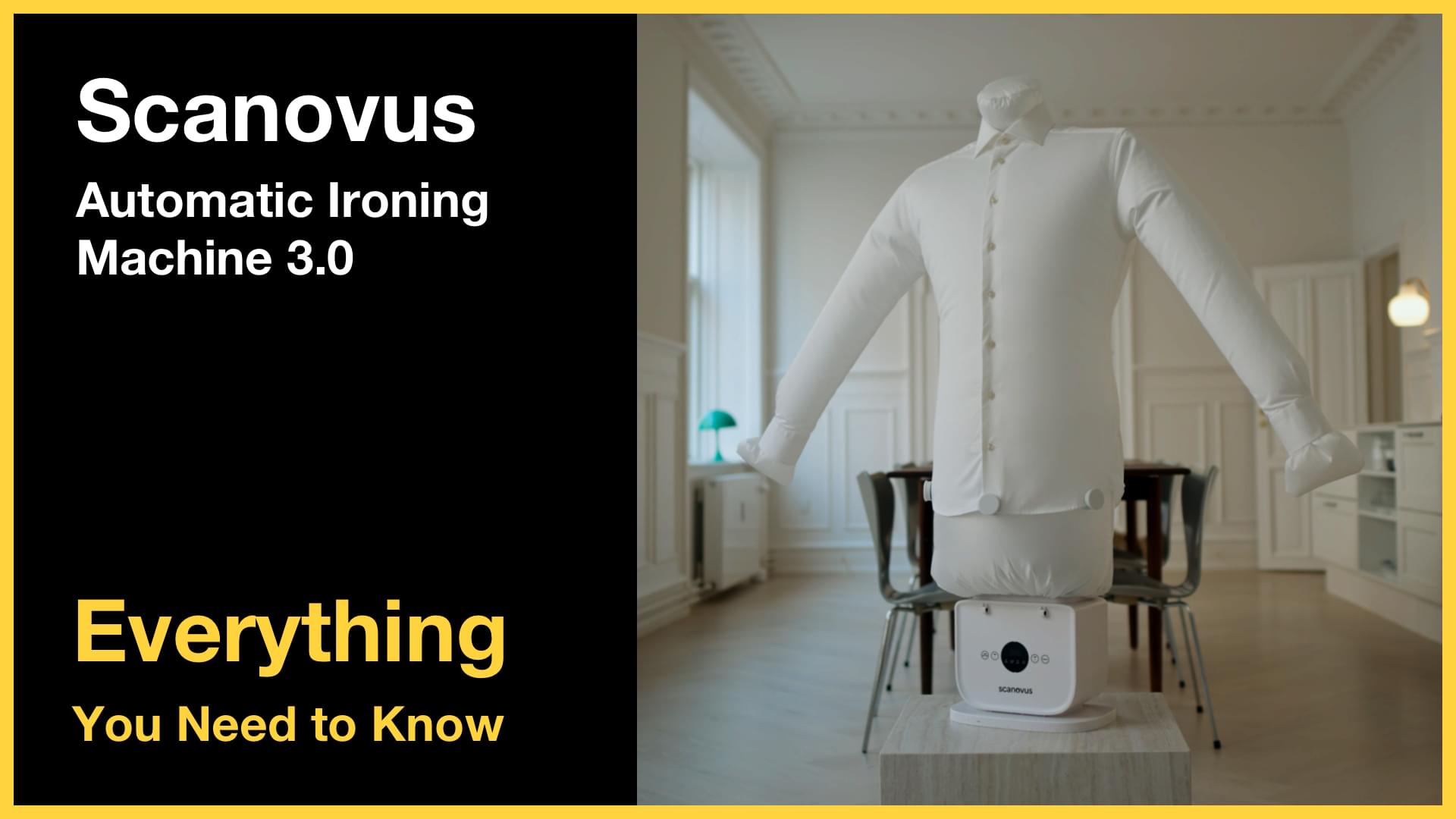 Scanovus Automatic Ironing Machine 3.0 - Everything You Need to Know – BIKMAN TECH