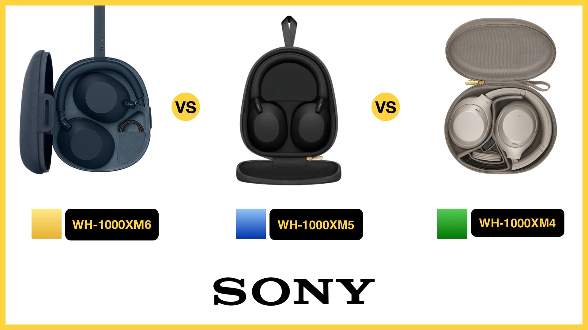 Sony WH-1000XM6 vs M5 vs M4 – BIKMAN TECH